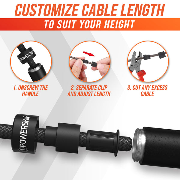 PowerSkip PII Heavy Jump Rope – Epitomie Fitness