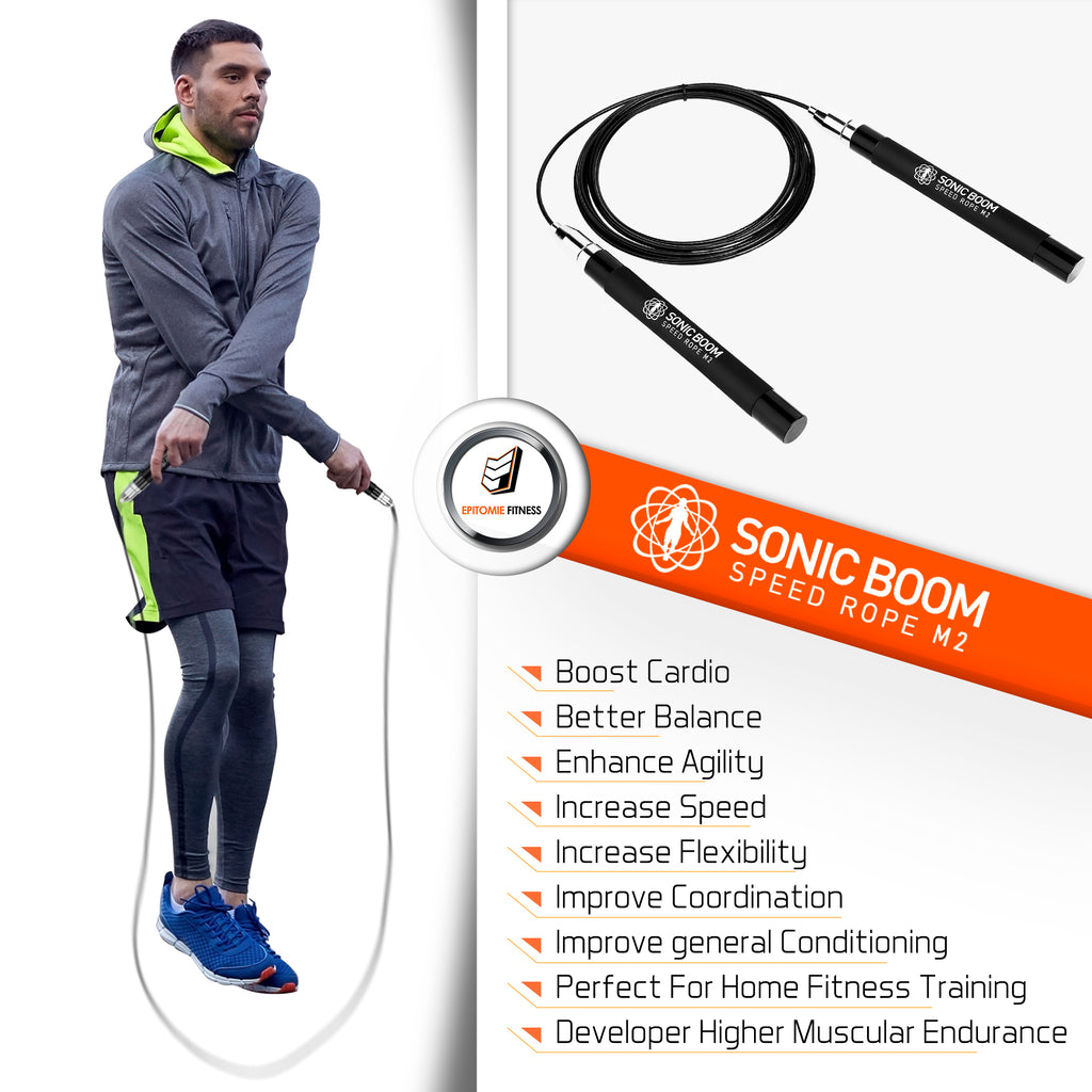 Sonic Boom M2 High Speed Jump Rope – Epitomie Fitness